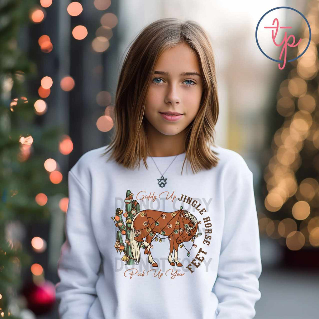 Giddy Up Jingle Horse Pick Up Your Feet – Transfers Plus