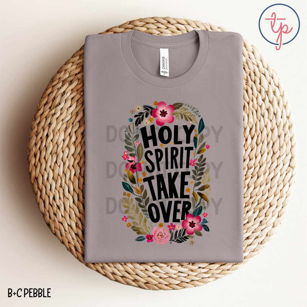 Holy Spirit Take Over Floral – Transfers Plus