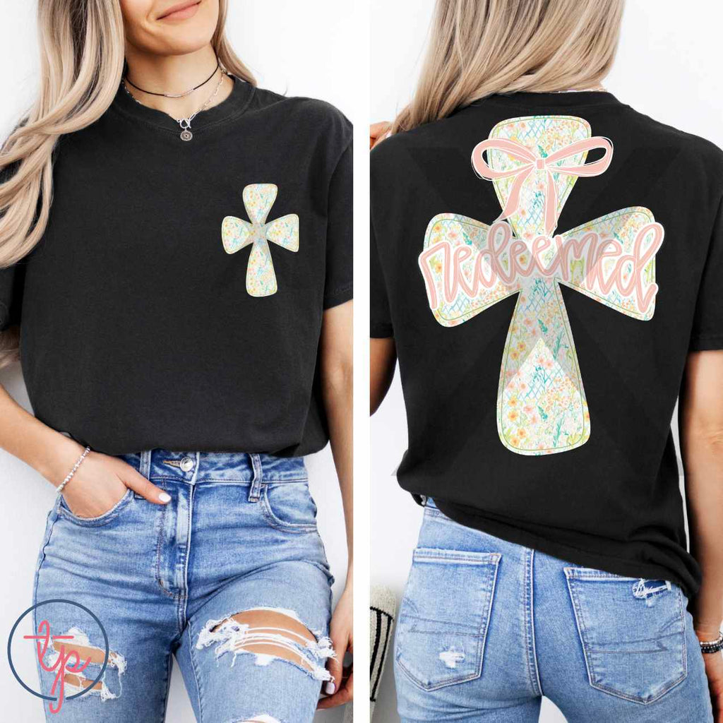 Redeemed Cross Pocket or Back – Transfers Plus